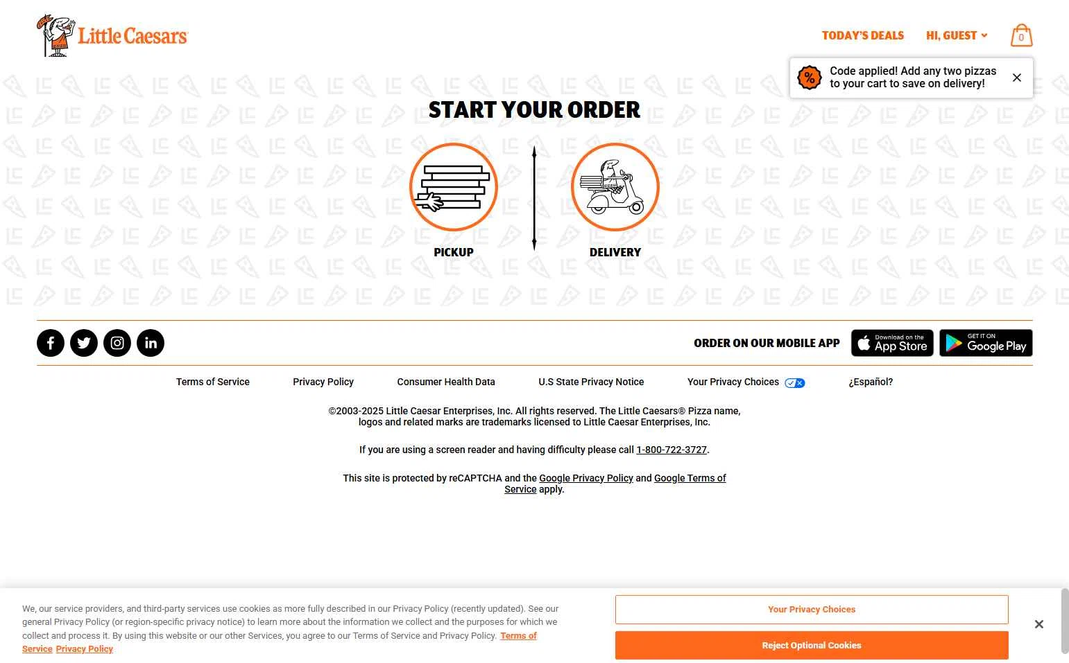 Little Caesars Promo Code - 15% Off (5 Verified) Nov 2025