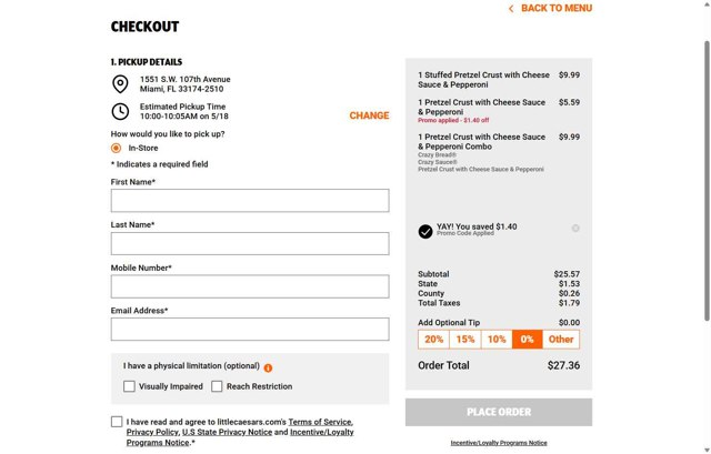 Little Caesars Promo Codes (7 Verified) - 20% Off Jun 2025