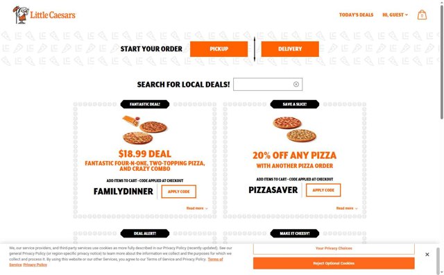 Little Caesars Promo Codes (5 Verified) - 20% Off Jul 2025
