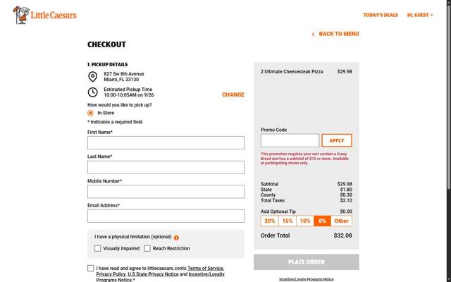 Little Caesars Promo Codes (4 Verified) - 10% Off Oct 2025