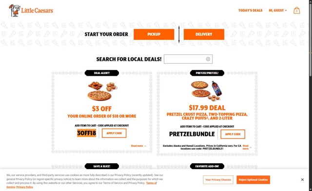Little Caesars Promo Codes (6 Verified) - 50% Off May 2025