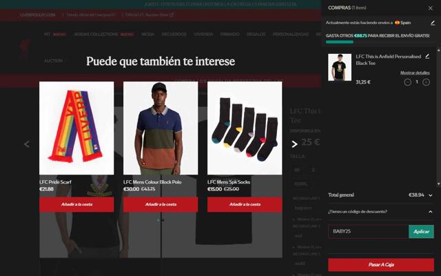 Liverpool FC Promo Codes - 25% Off (Verified) Oct 2025