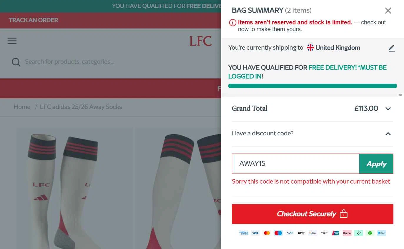 Liverpool FC Promo Codes - 25% Off (6 Verified) Nov 2025