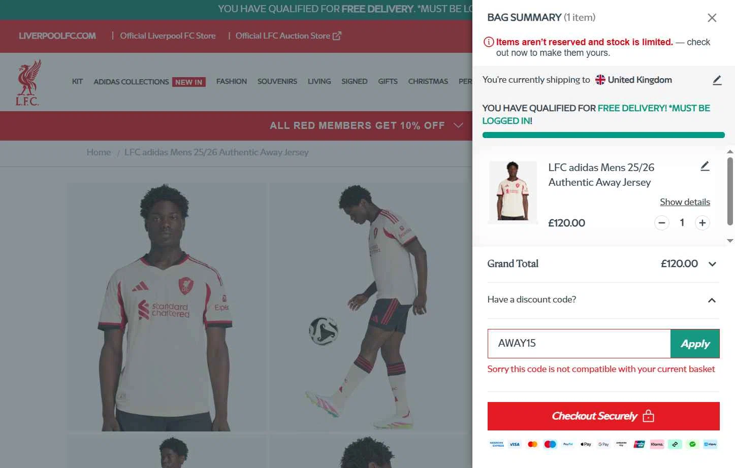 Liverpool FC Promo Codes - 25% Off (6 Verified) Nov 2025