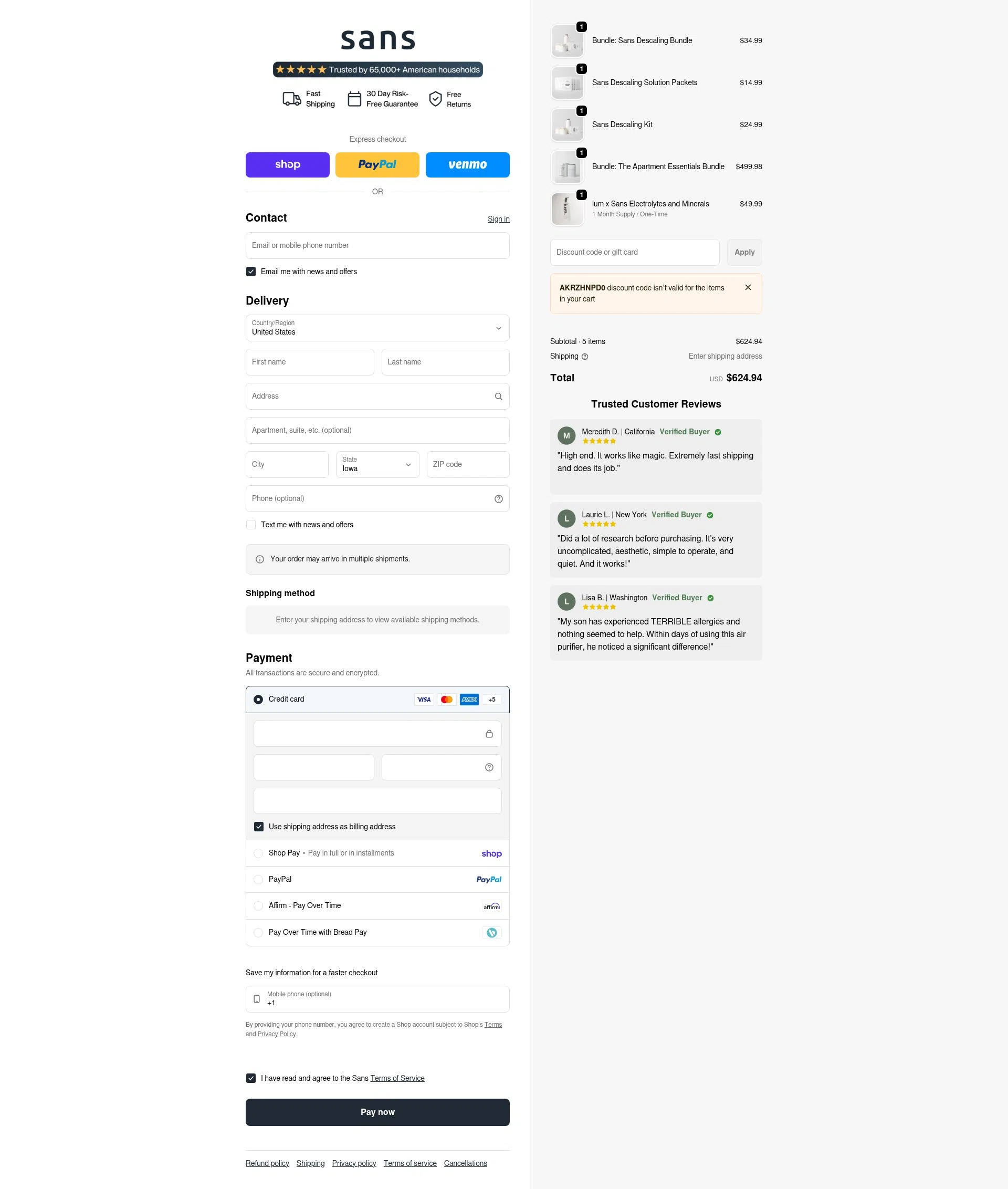 Sans Promo Codes - $25 Off (3 Verified) Mar 2026