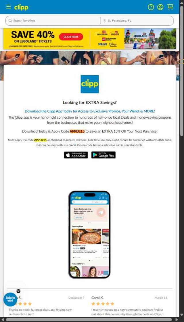 Clipp.com Promo Codes - 25% Off (9 Verified) Sep 2025