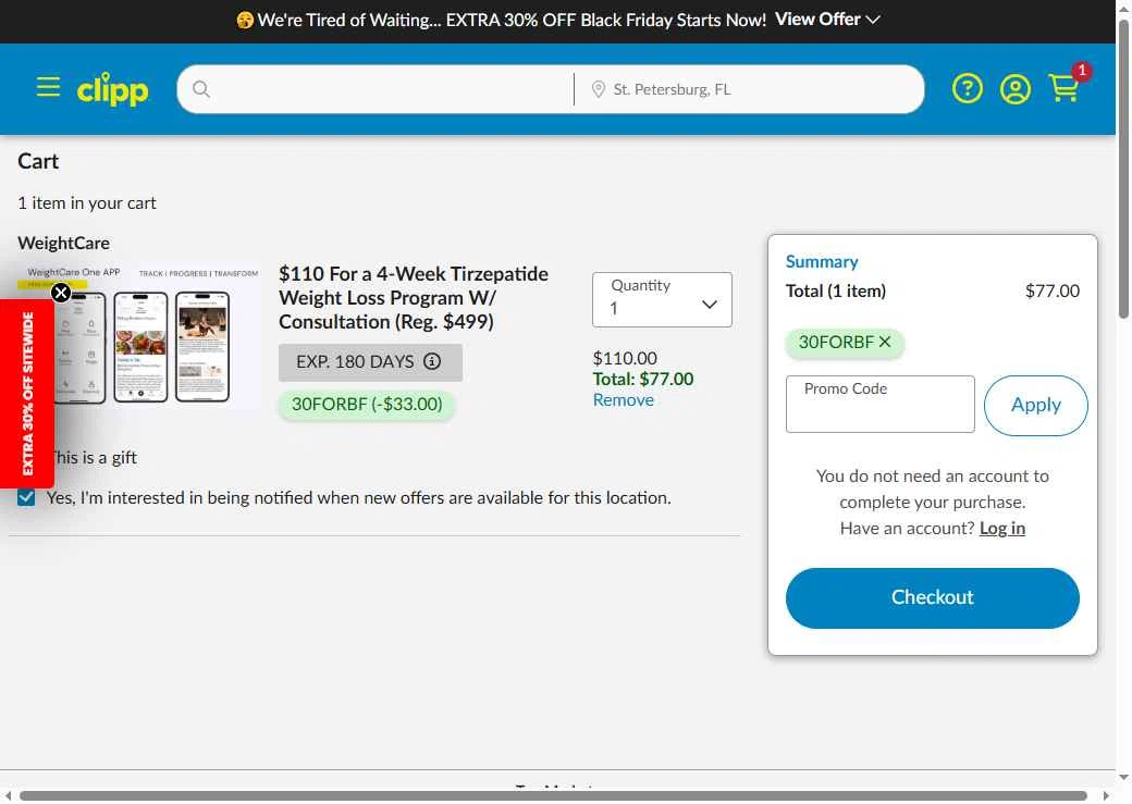 Clipp.com Promo Codes - 25% Off (10 Verified) Dec 2025