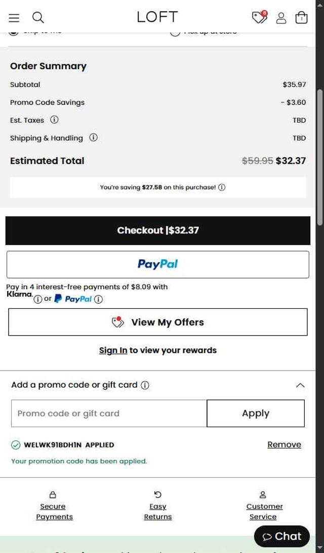 LOFT Discount Codes - 50% Off (7 Verified) Oct 2025