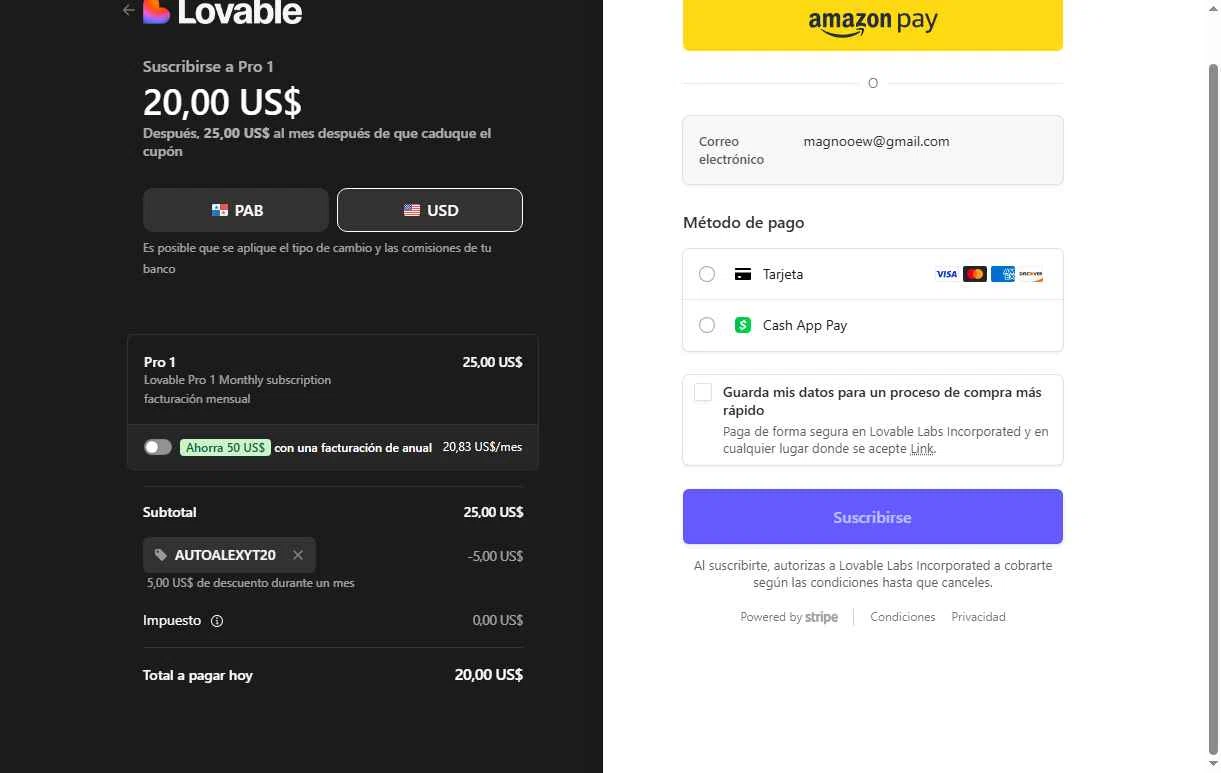 Lovable Promo Codes - 20% Off (15 Verified) Jan 2026
