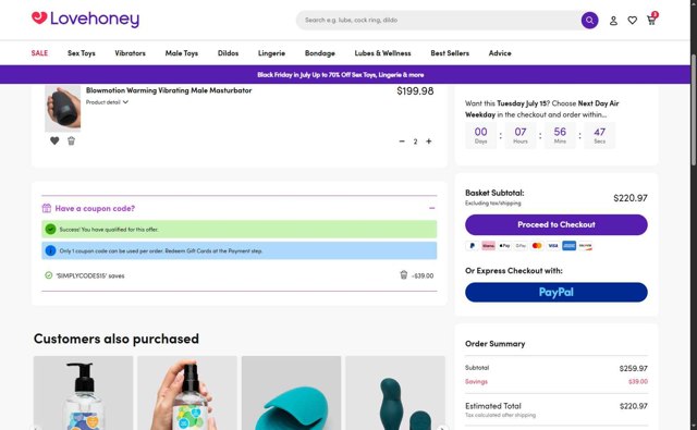 Lovehoney Promo Codes - 15% Off (3 Verified) Jul 2025