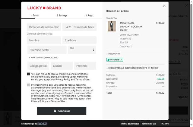 Lucky Brand Promo Codes (3 Verified) - 25% Off Sep 2025