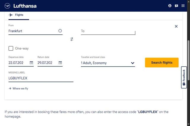 Lufthansa Promo Codes - $75 Off (1 Verified) Aug 2025