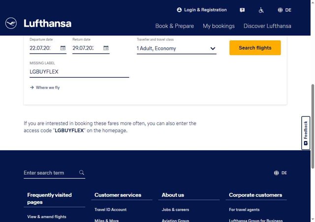 Lufthansa Promo Codes - $75 Off (1 Verified) Sep 2025