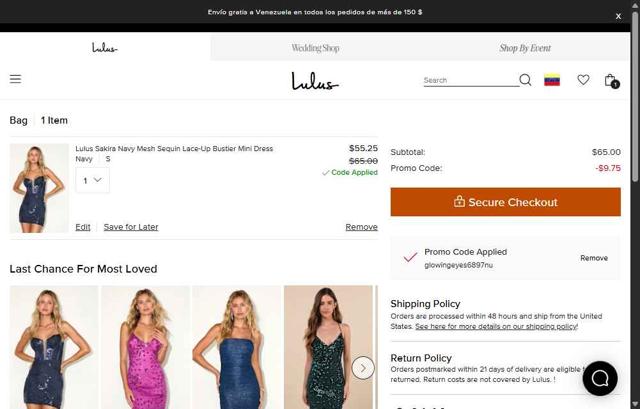 Lulus Promo Codes (14 Verified) - 20% Off Sitewide Sep 2025