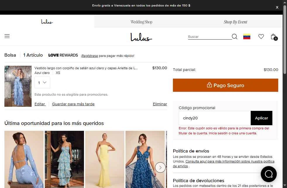 Lulus Promo Codes - 20% Off (5 Verified) Mar 2026