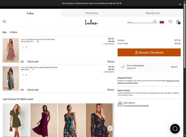 Lulus Promo Codes (19 Verified) - 20% Off Sitewide Sep 2025