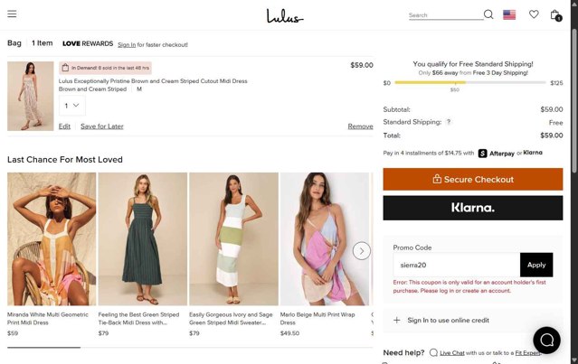 Lulus Promo Codes (9 Verified) - 20% Off Sitewide May 2025