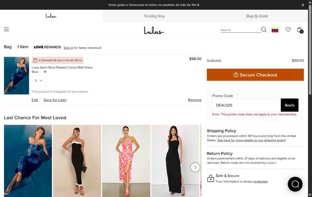 Lulus Promo Codes (9 Verified) - 20% Off Sitewide May 2025