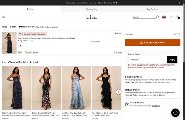 Lulus Promo Codes (9 Verified) - 20% Off Sitewide Jun 2025