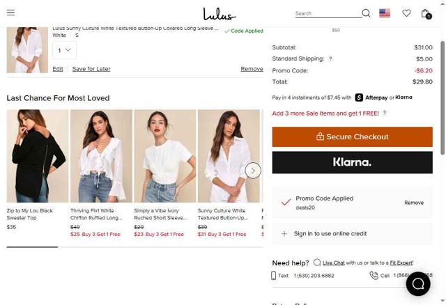 Lulus Promo Codes (9 Verified) - 20% Off Sitewide Sep 2025