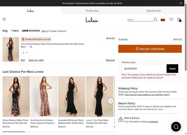 Lulus Promo Codes (9 Verified) - 20% Off Sitewide Jun 2025