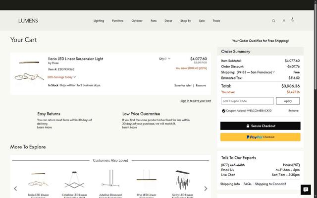 Lumens Discount Codes - 20% Off (10 Verified) Oct 2025