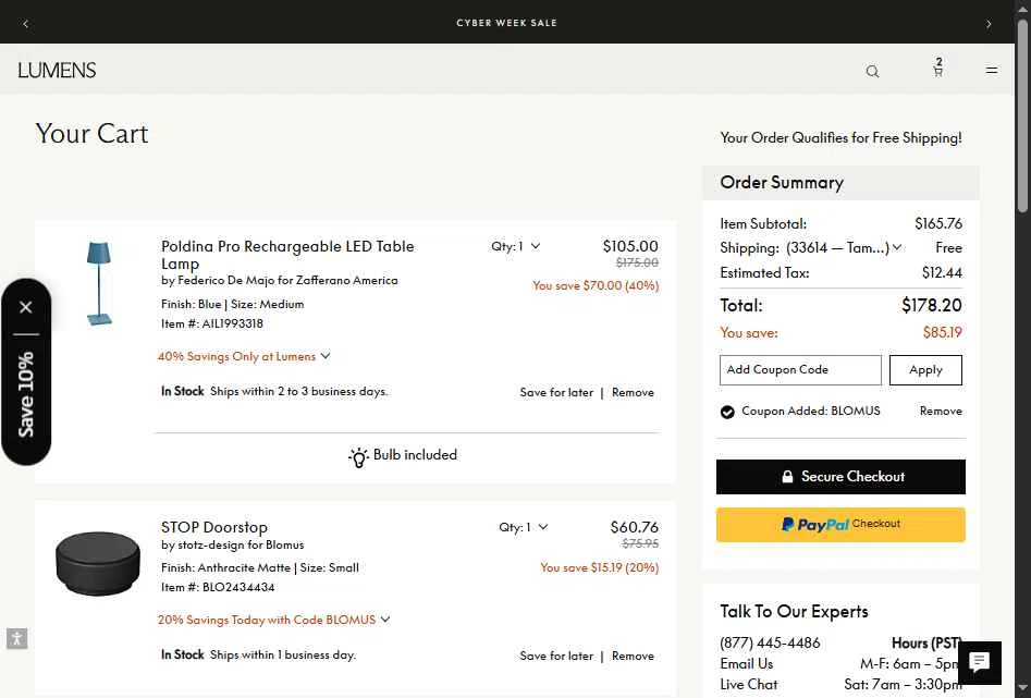 Lumens Promo Codes - $10 Off (14 Verified) Dec 2025