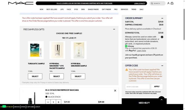 MAC Cosmetics Promo Codes - 15% Off (Verified) Sep 2025