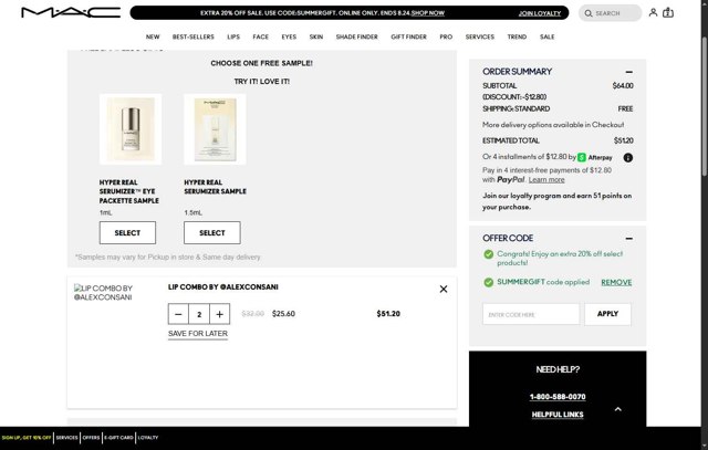 MAC Cosmetics Promo Codes - 15% Off (Verified) Sep 2025