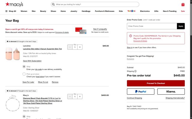 Macy's Promo Codes (4 Verified) - 35% Off w/Code May 2025