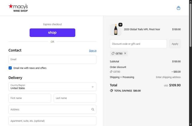 Macy's Promo Codes (5 Verified) - $80 Off w/Code Oct 2025