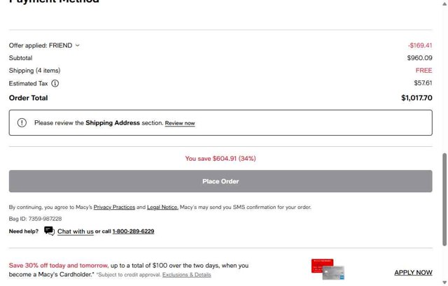 Macy's Promo Codes (2 Verified) - 30% Off w/Code Jun 2025