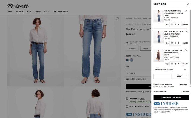 Madewell Discount Codes - 40% Off (3 Verified) Jul 2025
