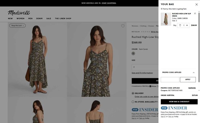 Madewell Discount Codes - $10 Off (5 Verified) Aug 2025