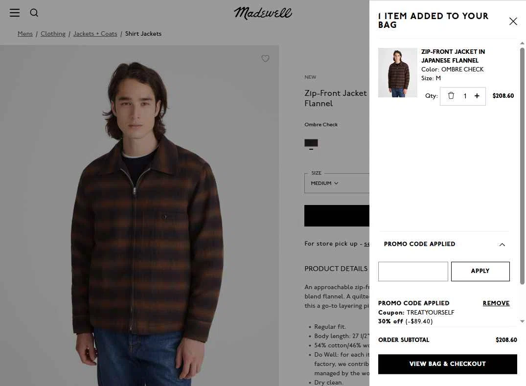 Madewell Promo Codes - 50% Off (2 Verified) Dec 2025