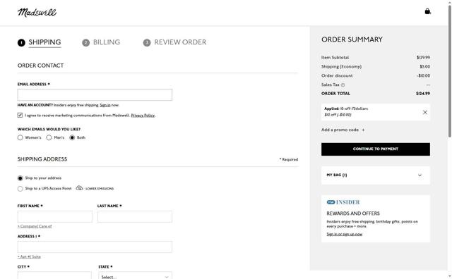 Madewell Discount Codes - $50 Off (1 Verified) Oct 2025