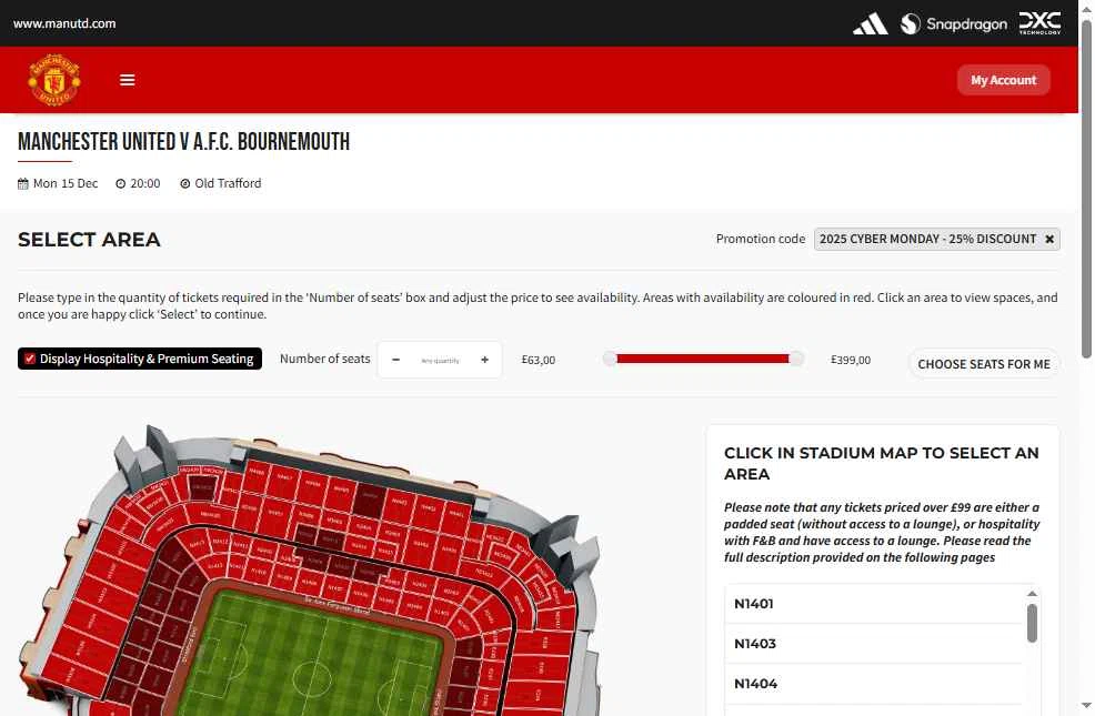 Manchester United Promo Code - 25% Off December 2025