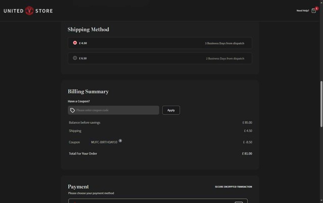 Manchester United Promo Codes - 10% Off Coupons Sep 2025