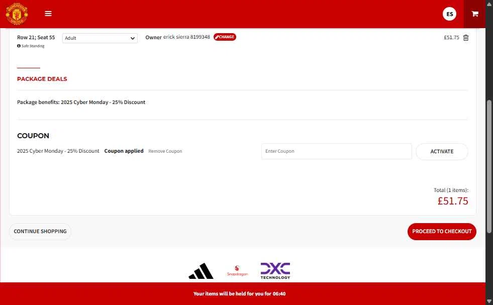 Manchester United Promo Code - 50% Off January 2026