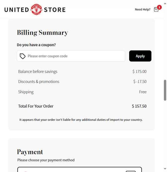 Manchester United Promo Codes - 20% Off Oct 2025