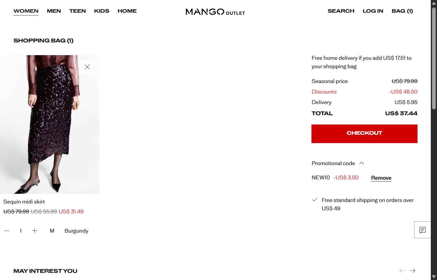 Mango Outlet Promo Codes - 10% Off Coupons Nov 2025