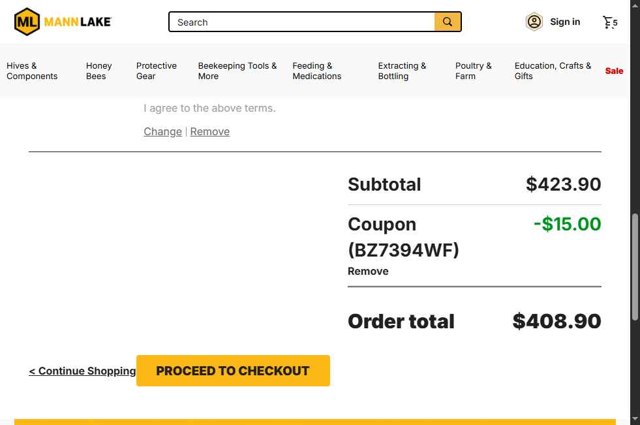 Mann Lake Promo Codes (6 Verified) - $20 Off w/Code Jun 2025