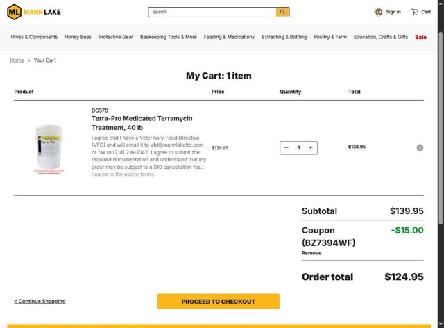 Mann Lake Promo Codes (6 Verified) - $20 Off w/Code Jun 2025