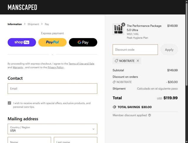 Manscaped Promo Codes (1 Verified) - 5% Off w/Code Jun 2025