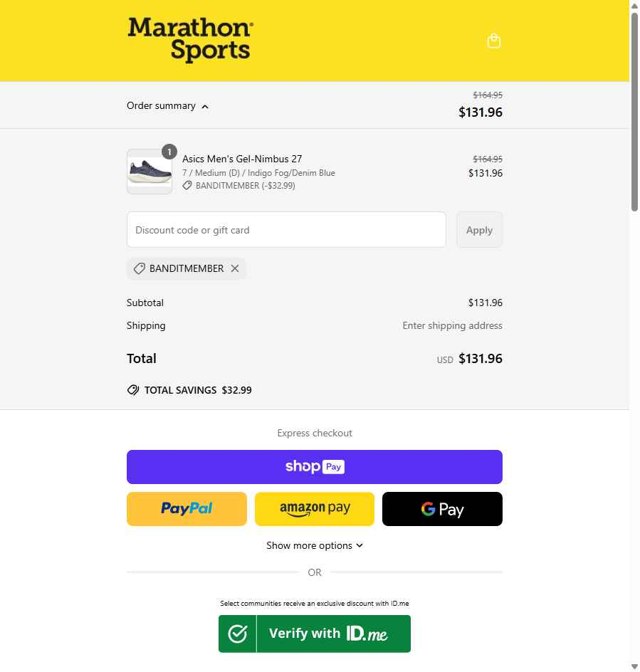 Marathon Sports Promo Codes - 20% Off Aug 2025