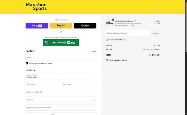 Marathon Sports Promo Codes - 20% Off Aug 2025