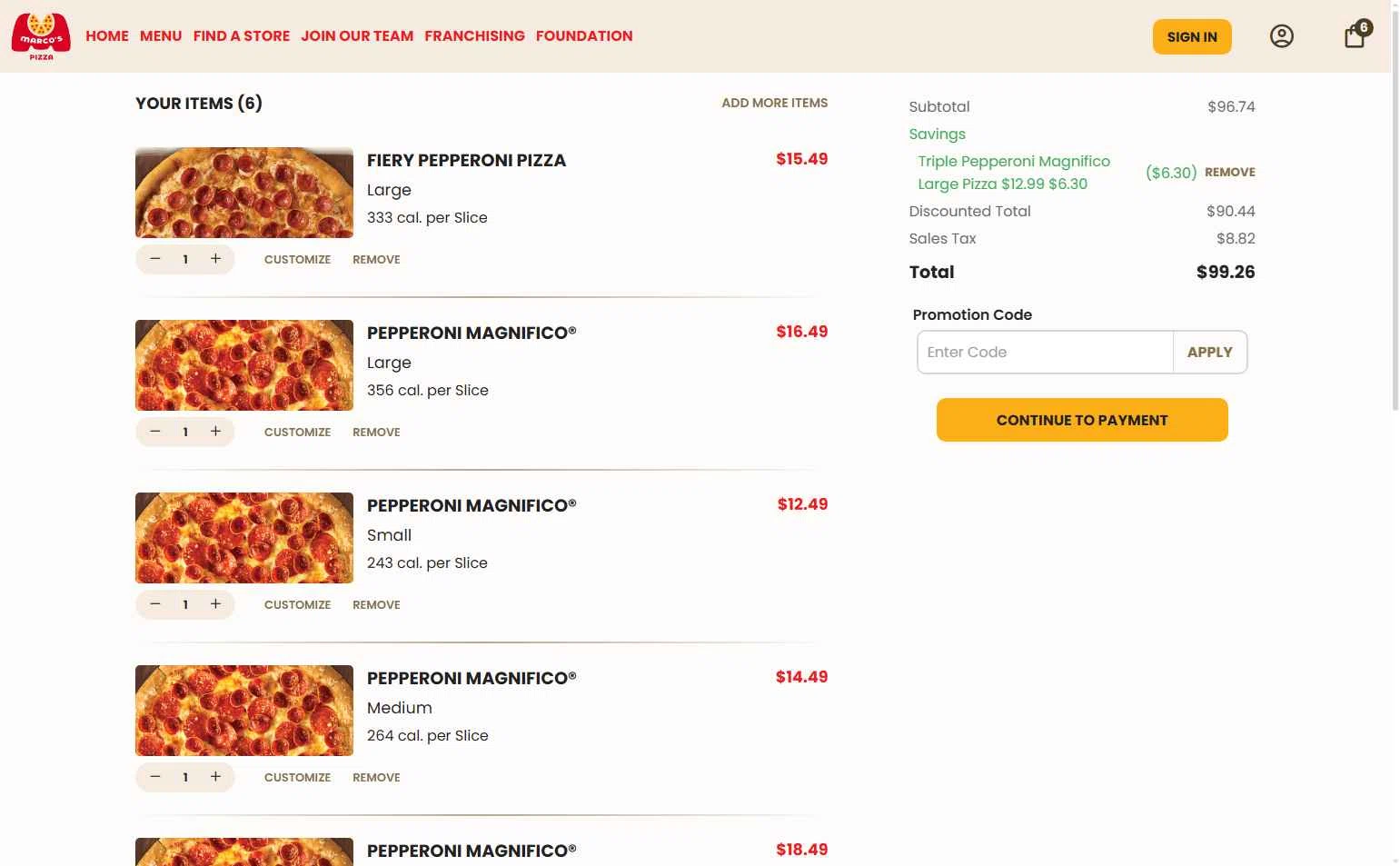 Marco's Pizza Promo Codes - 5% Off (2 Verified) Dec 2025