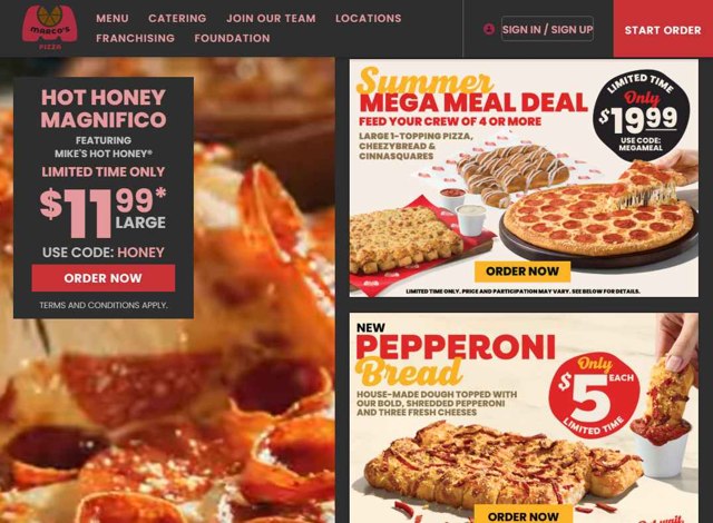 Marco's Pizza Promo Codes - 10% Off (Verified) Aug 2025