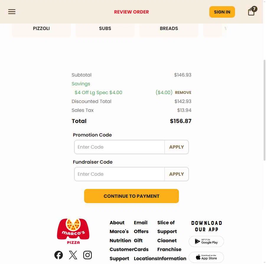 Marco's Pizza Promo Codes - 5% Off (4 Verified) Feb 2026