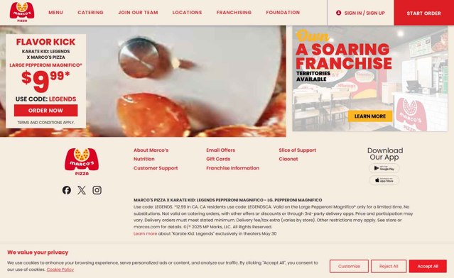 Marco's Pizza Promo Codes - 10% Off (Verified) Jul 2025